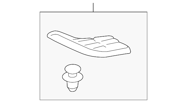 52164-0C060 - Bumper Corner Cover (Left, Rear) - 2014-2021 Toyota ...