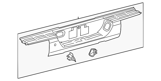 OEM 2014-2021 Toyota Tundra Bumper Cover (Left, Rear) Part # 52057 ...