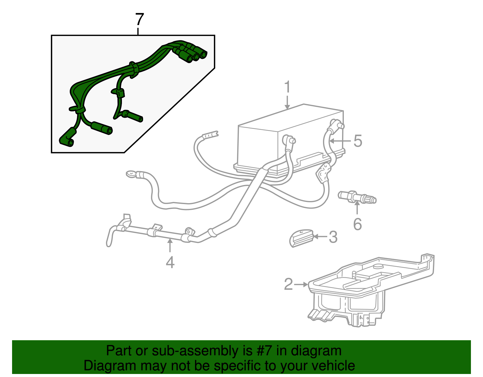 19154585 - Spark Plug Wire Set 1996-1998 GM | Gateway Buick GMC Parts