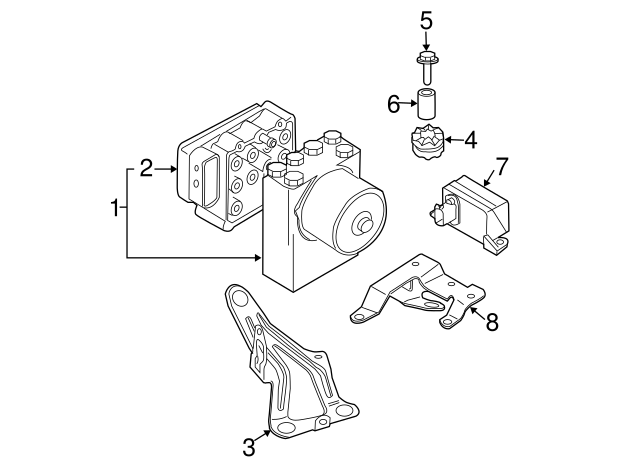 2002-2008 Mini Cooper Repair Kit 34-51-2-460-471 | The BMW Mini Part Store