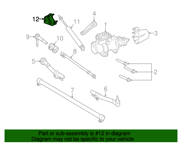 2011-2022 Ford Damper Bracket HC3Z-3E652-B | OEM Parts Online
