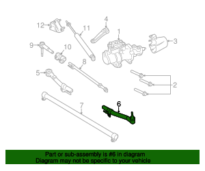 2011-2020 Ford End - Spindle Rod Connecting HC3Z-3A131-E | OEM Parts Online