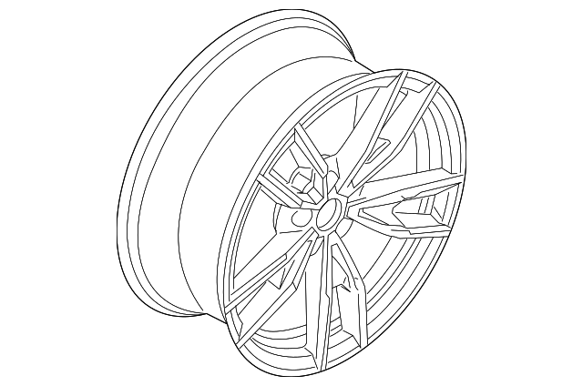 Genuine BMW 36-11-8-089-894 | 19" Style 792M Double Spoke Cerium Grey ...