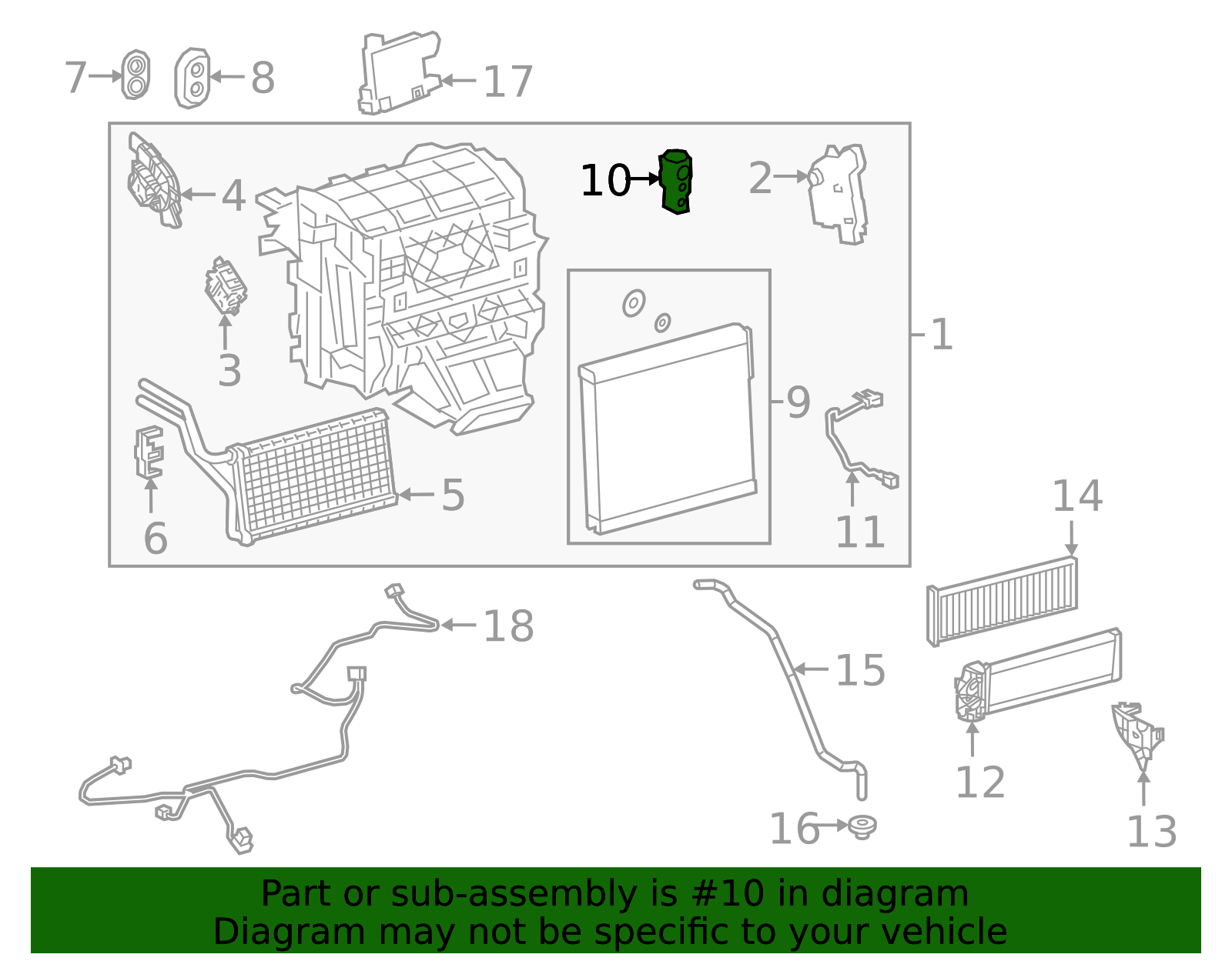 2018-2024 Toyota Expansion Valve 88515-06140 | Toyota Parts Center