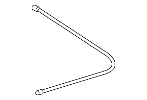 204-420-10-48-64 - Brake Hose 2008-2015 Mercedes-Benz | Mercedes-Benz ...