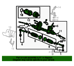 2017-2020 Chevrolet Impala Electric Belt Drive Rack and Pinion Steering ...