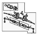 84494619 - Electric Belt Drive Rack and Pinion Steering Gear Assembly ...