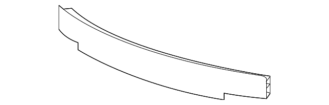 2011-2017 Buick Regal Front Bumper Impact Bar 22865575 GM ...