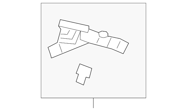 2011-2014 Buick Regal Passenger Side Front Bumper Fascia Guide 22789080 ...
