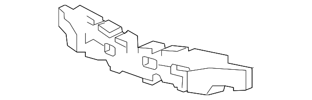 2014-2017 Buick Regal Front Lower Bumper Fascia Energy Absorber ...