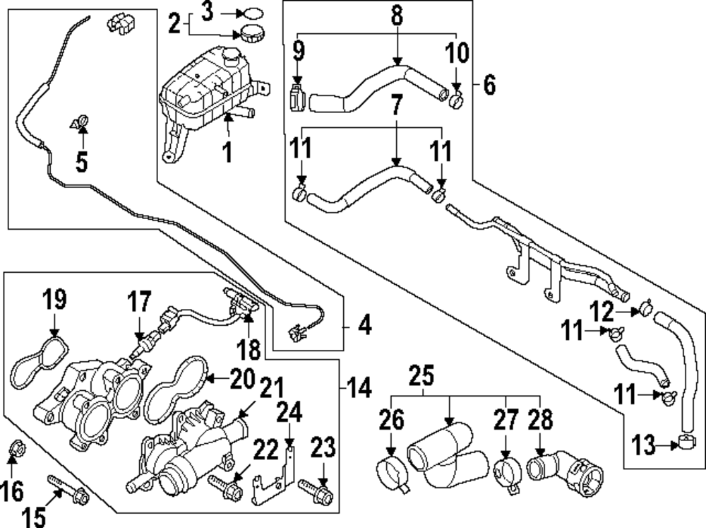 2023-2025 Kia Niro Water Manifold 25600-08HA0 | Retail Performance Auto ...