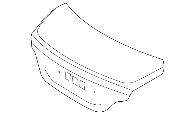 2019-2021 Genesis G70 Panel Assembly Trunk Lid 69200-G9120 | OEM Parts ...