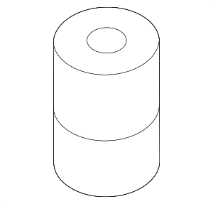 17378-20434 - Trunk Lid Bumper 2017-2024 Hyundai | Hyundai OEM Part