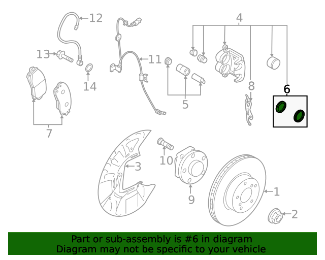 2019-2024 Subaru Ascent Seal Kit 26297XC00A | Subaru Parts Store