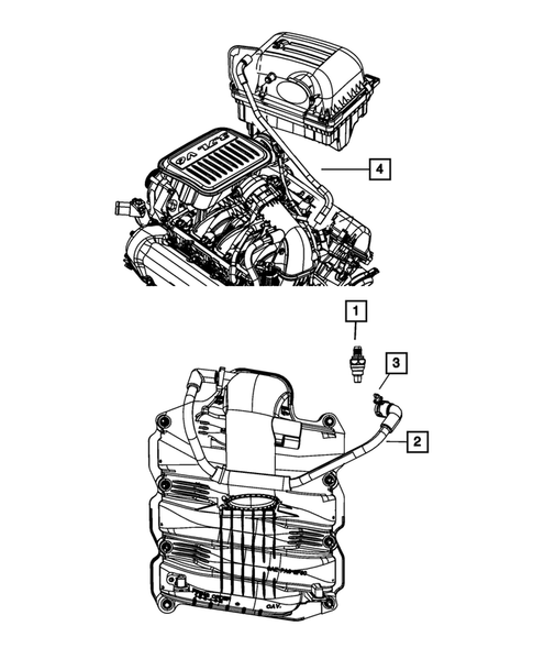 Crankcase Ventilation for 2008 Jeep Commander | My Mopar Parts