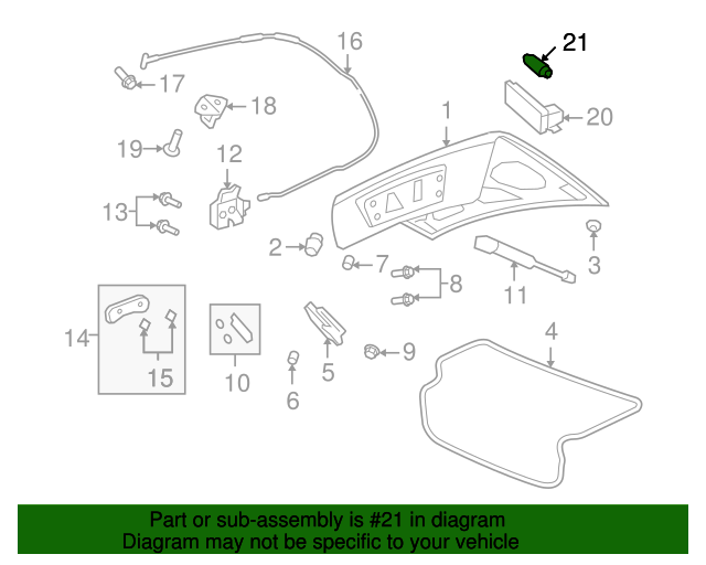 2004-2021 GM Multi-Purpose Light Bulb 94535595 | GMPartsDirect.com
