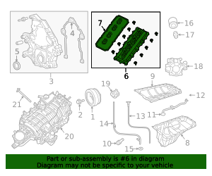 2017-2019 Ram Valve Cover - Driver's Side (LH) 68360666AA | TascaParts.com