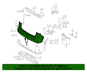 86610-Q4050 - Bumper Cover 2019-2021 Kia Niro EV | Kia.Parts Store