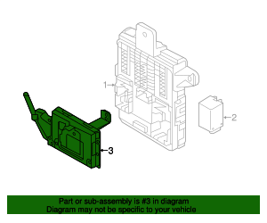 2013-2014 Hyundai Santa Fe Sport Body Control Module 95400-4Z100 ...