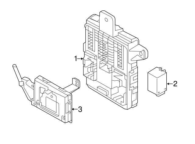 Genuine Body Control Module for 2013-2014 Hyundai Santa Fe Sport | Part ...