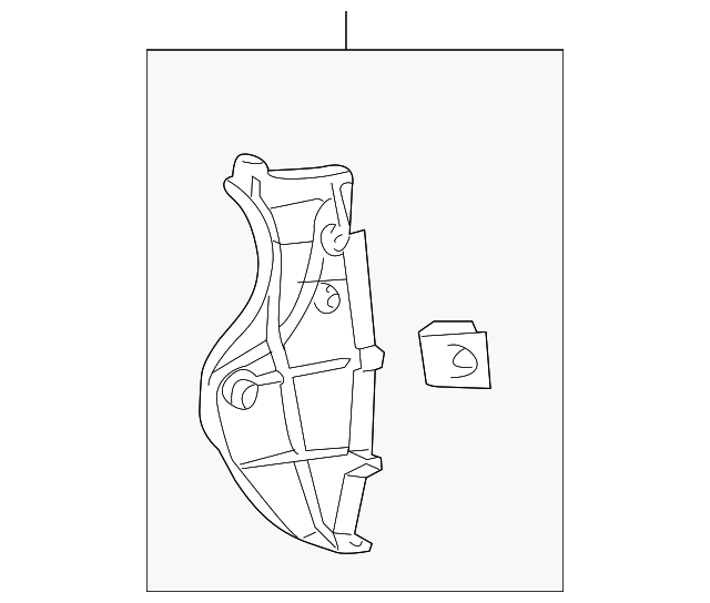 52592-0R010 - Side Seal - 2006-2012 Toyota RAV4 | OEM Genuine Toyota Parts