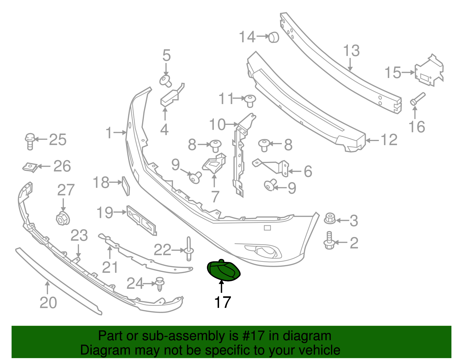 2013-2016 Nissan Pathfinder Trim Cover 62257-3KA0B | Bill Kay Nissan Parts