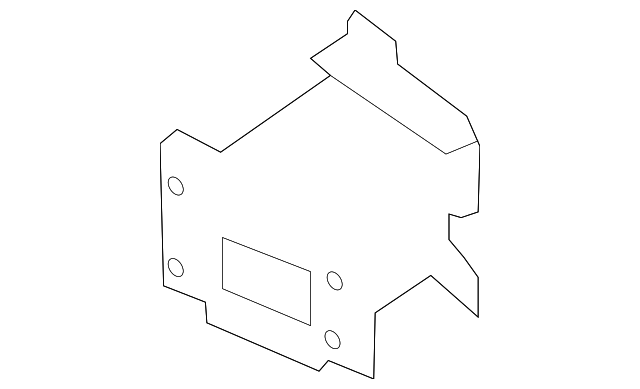 2013-2020 Nissan Pathfinder Bumper Bracket - Passenger Side (RH) 62210 ...