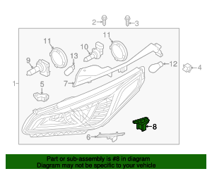 2015-2017 Hyundai Sonata Lower Bracket 92141-C1000 | OEM Parts Online