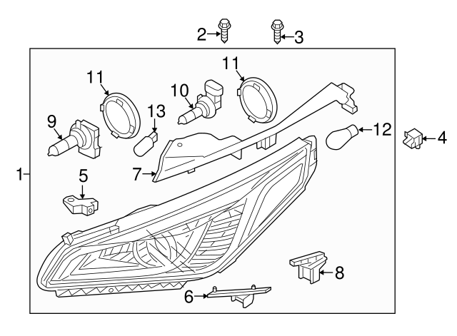 2015-2017 Hyundai Sonata Lower Bracket 92141-C1000 | OEM Parts Online