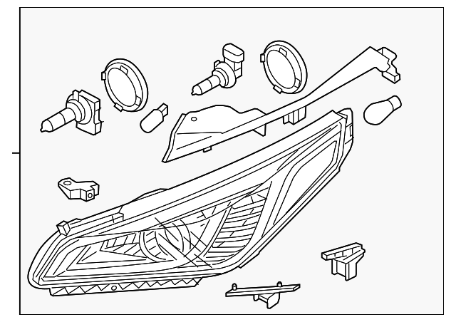 92101-C2000 - Composite Assembly | World OEM Parts Hyundai