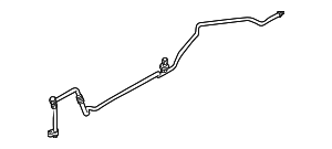 Genuine BMW 64-53-9-155-346 | A/C Refrigerant Liquid Hose | FREE ...