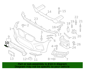 Genuine BMW 51-12-8-065-282 | Tow Eye Cap | FREE Shipping on Most ...