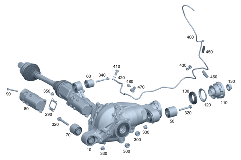 Front Axle Drive for 2026 Mercedes-Benz G63 AMG | Mercedes-Benz USA Parts