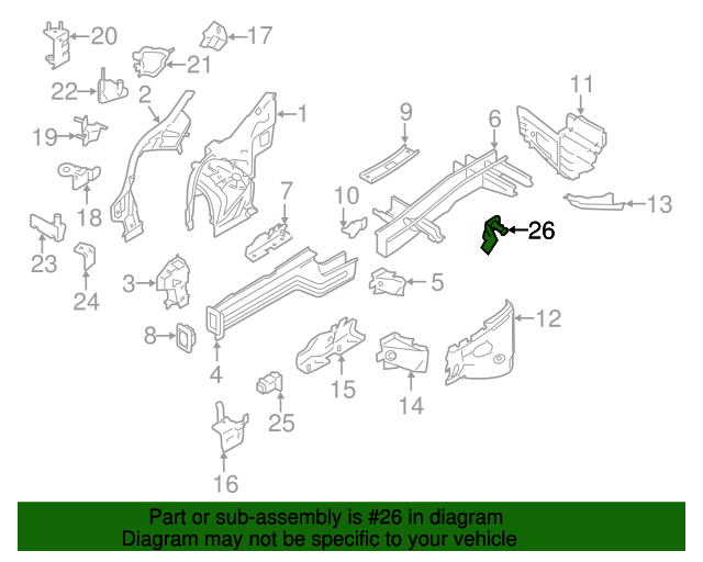 Genuine BMW 41-11-7-174-337 | Bracket | FREE Shipping on Most Orders ...