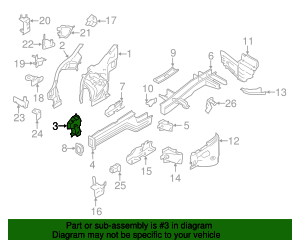 Genuine BMW 41-11-7-377-786 | Apron Reinforced | FREE Shipping on Most ...