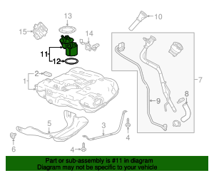 2016-2019 GM Fuel Tank Fuel Pump Module Kit without Level Sensor, with ...