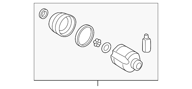 49535-H9000 - Inner Cv Joint 2018 Kia Rio | Kia.Parts Store