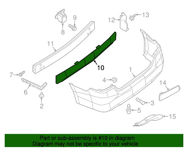 85090-3YU0A - Absorber 2016-2019 Nissan Sentra | Nissan Parts ...