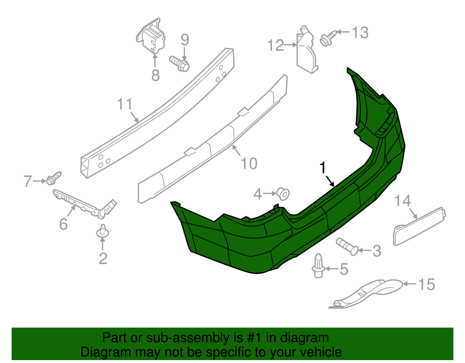 2016-2019 Nissan Sentra Bumper Cover 85022-3YU0J | Nissan Parts Store