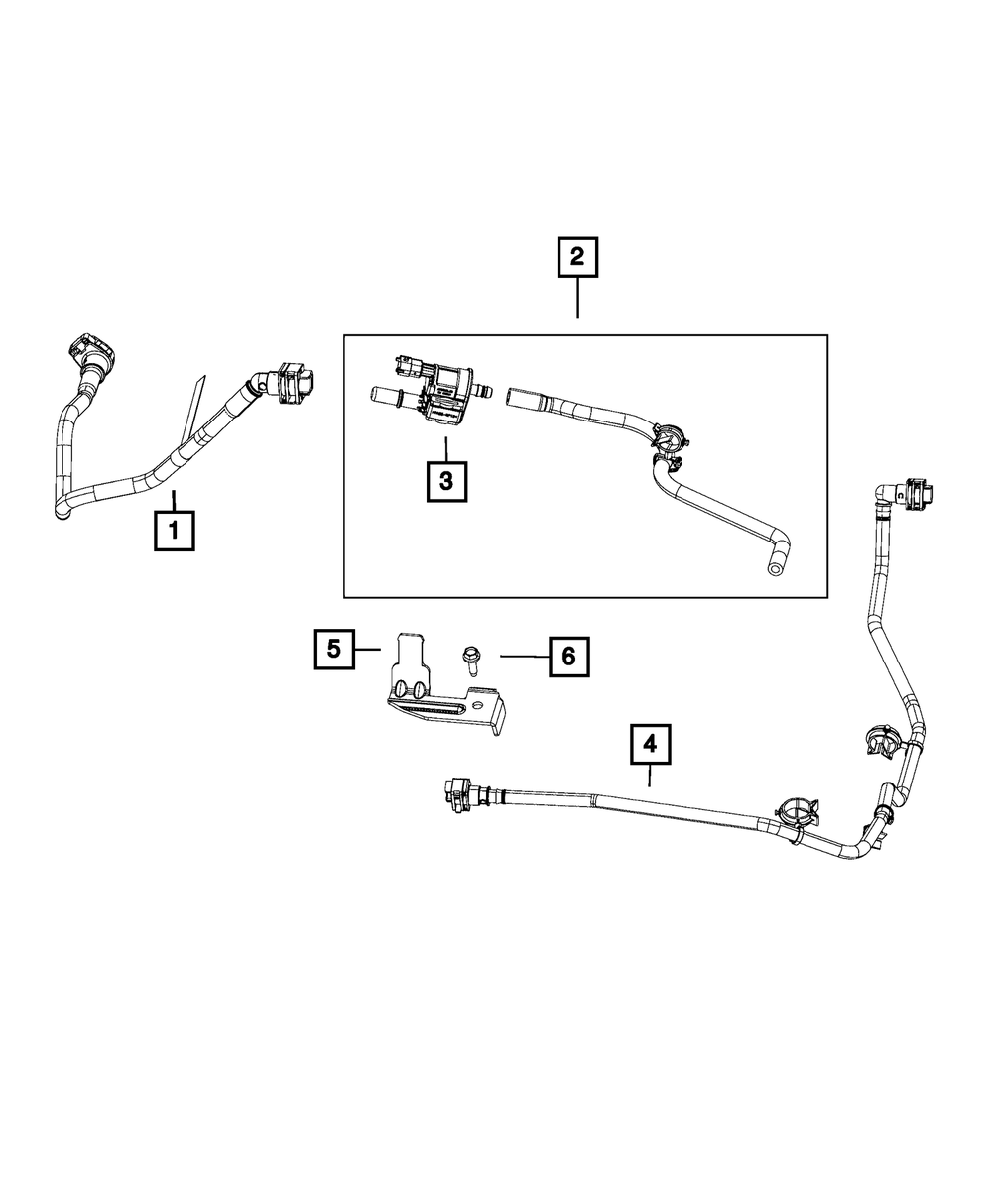 2013-2024 Ram Purge Control Valve 4627831AB | Mopar eStore