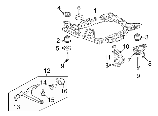 11611679 - Multi-Purpose Washer 1984-2017 GM | Chevrolet Parts Direct