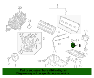 2007-2025 Mopar Oil Filter 4884899AC | Mopar Parts Canada