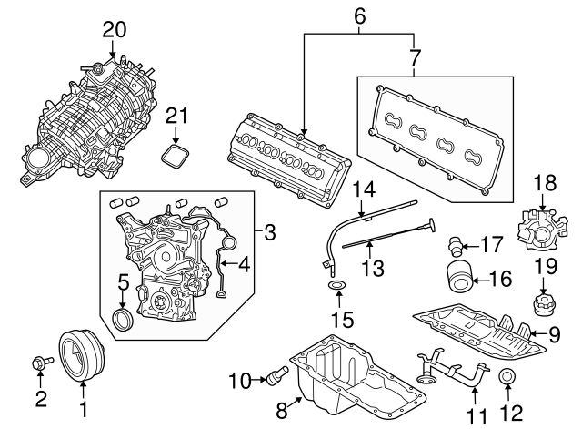 2007-2024 Mopar Oil Filter 4884899AC | Mopar Parts Canada