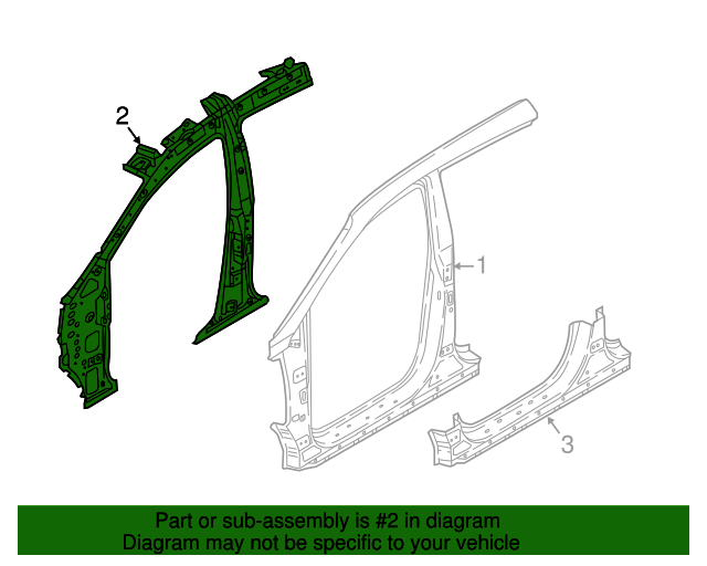 2017-2022 Kia Sportage Aperture Reinforced 71202-D9050 | OEM Parts Online