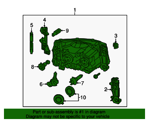 2011-2013 Land Rover LR4 Composite Assembly LR023183 | JaguarParts.com