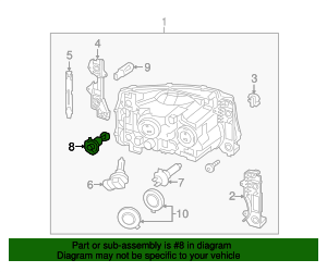 2010-2013 Land Rover LR4 Signal Lamp Bulb LR014111 | OEM Parts Online