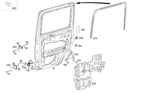 Rear Doors for 2024 Mercedes-Benz G550 | Mercedes-Benz USA Parts
