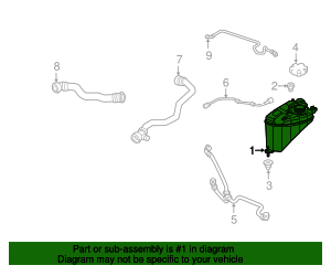 17139846642 - 2016-2024 BMW Reservoir Tank (17-13-9-846-642) | BMW of ...