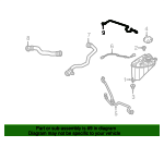 OEM BMW Upper Pipe Part# 17129844478 | BMW Parts Center