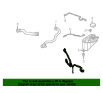 Genuine BMW 17-12-8-602-602 | Reservoir Hose | FREE Shipping on Most ...